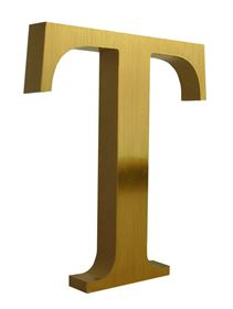 Cast Bronze letters and numbers - Since 2001 Buy Sign Letters and ...