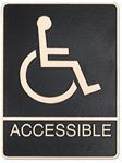 ADA Restroom / Handicap /Brass-Bronze-Aluminum Sign Letters & Numbers ...